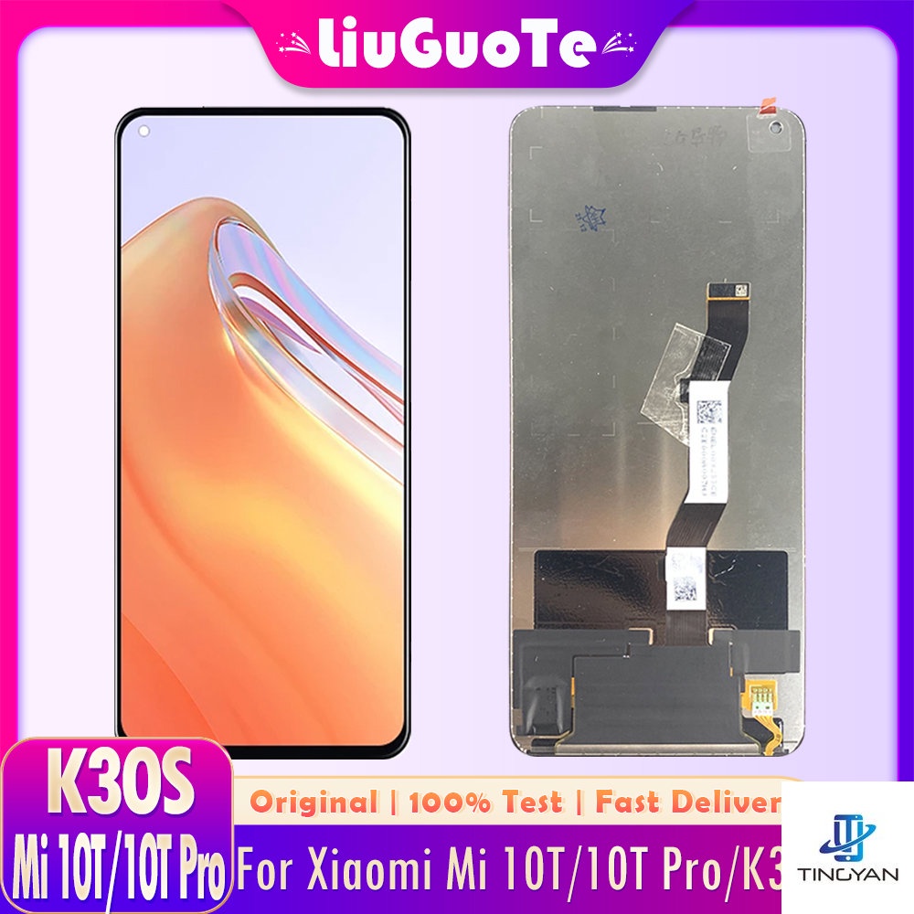 อะไหล่หน้าจอ LCD 6.67 นิ้ว สําหรับ Xiaomi Mi 10T 5G 10T Pro 5G LCD M2007J3SG Redmi K30s ...