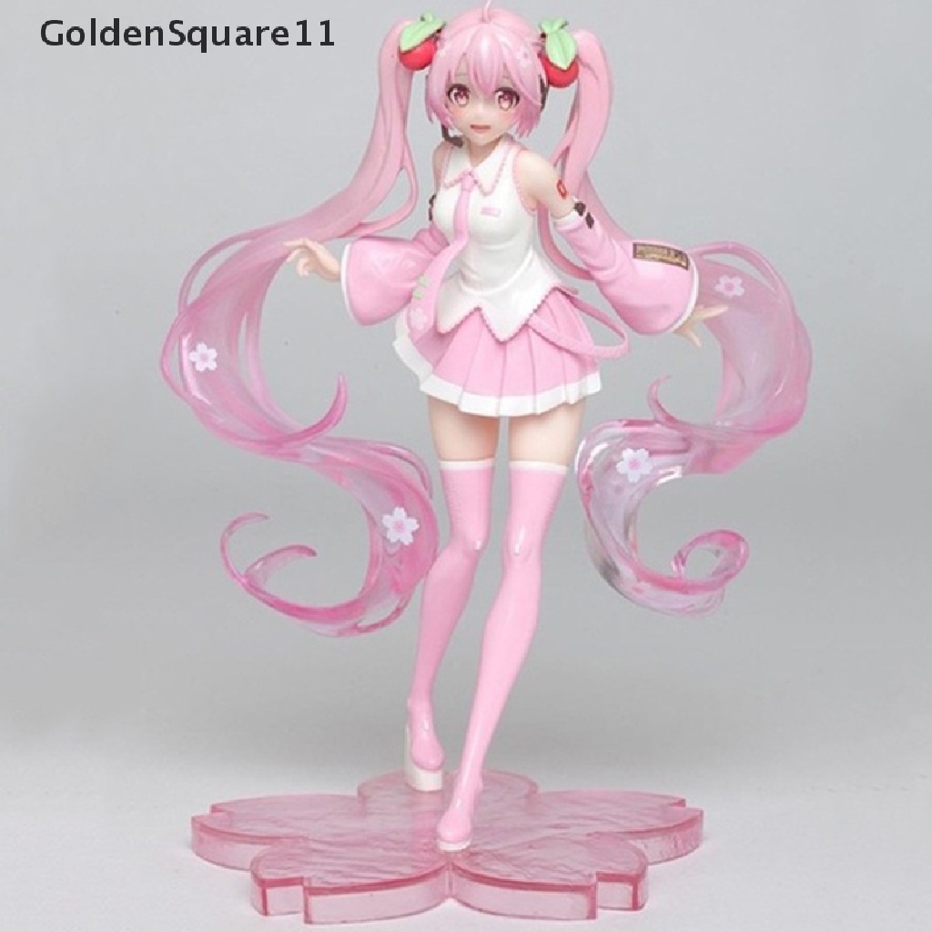 Goldensquare โมเดลฟิกเกอร์ PVC รูปปั้นอนิเมะ Miku Pink Sakura Miku ...