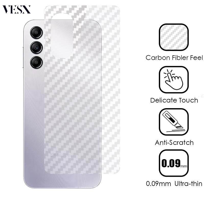 ฟิล์มหลัง สำหรับ เคฟล่า เคฟร่า Samsung ss Galaxy S23 FE A56 A36 A26 A16 ...