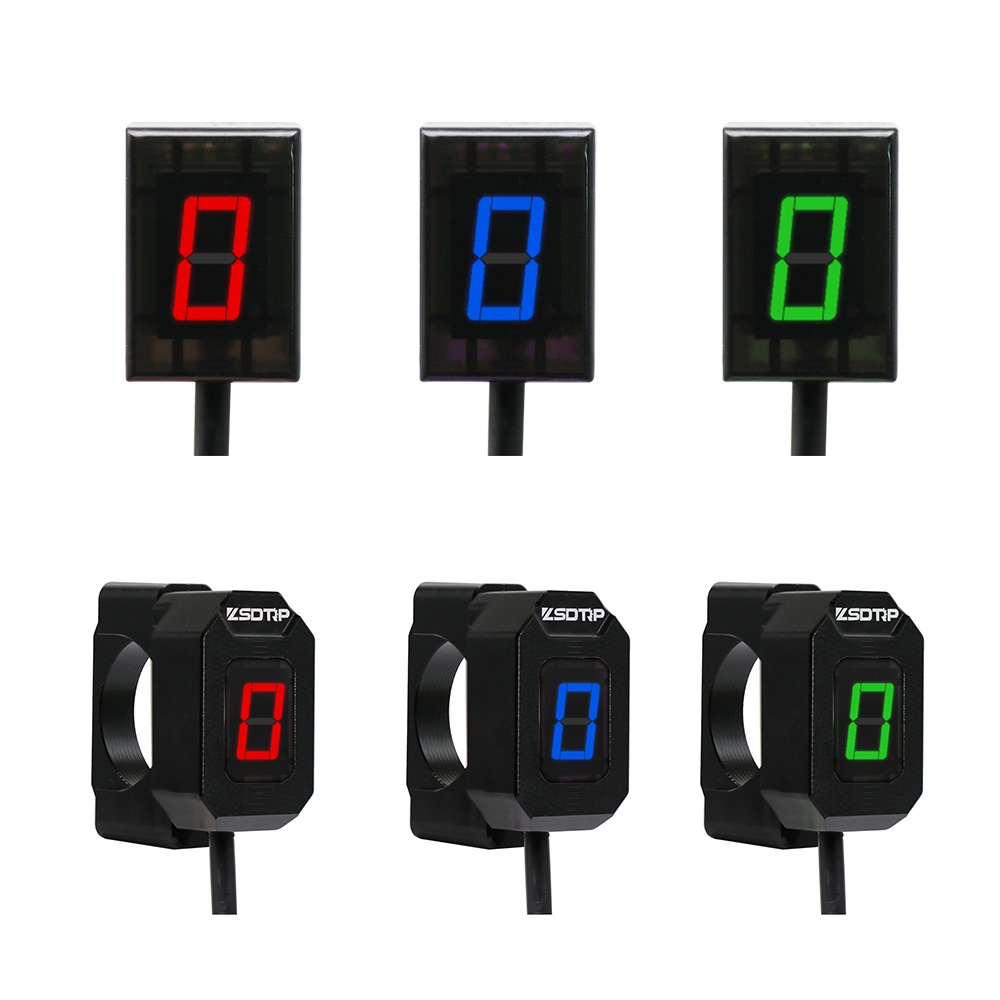 Motorcycle 6 Speed Digital Gear Indicator Motorcycle Display Shift ...