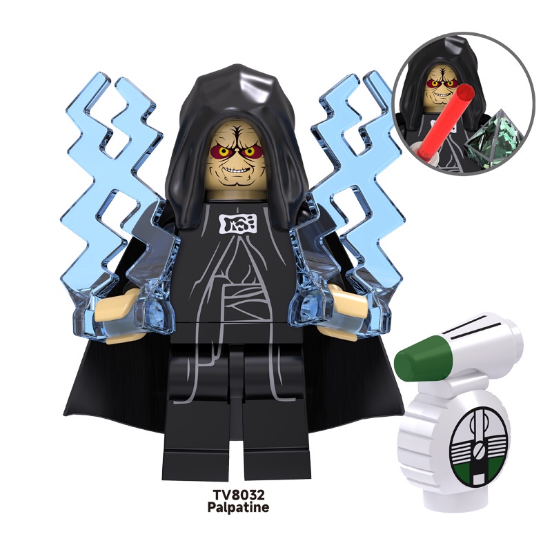 ของเล่นตัวต่อฟิกเกอร์ Space Wars Wrecker Clone Trooper Commander Cody ...