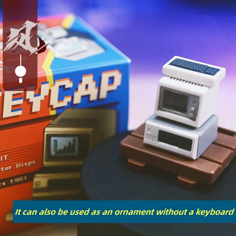 K02 Keycap ส่วนบุคคล ย้อนยุคคลาสสิก ปุ่มกดส่งแสง ปุ่มกดสไตล์ Macintosh ...