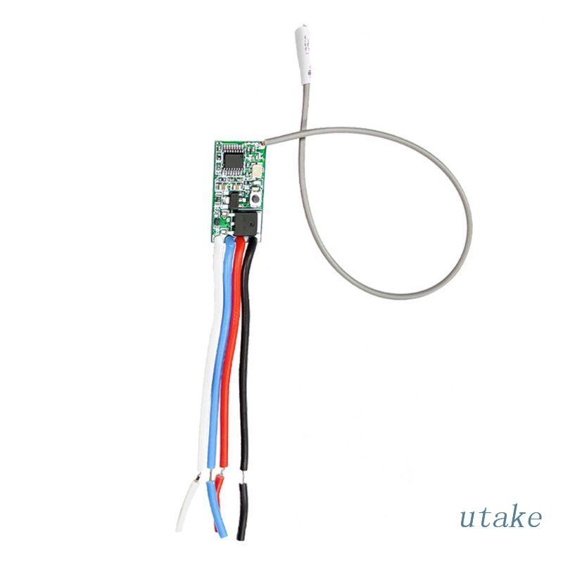 UTAKEE Micro Wireless Remote Control Switch Module DC12V 24V Single-Way ...