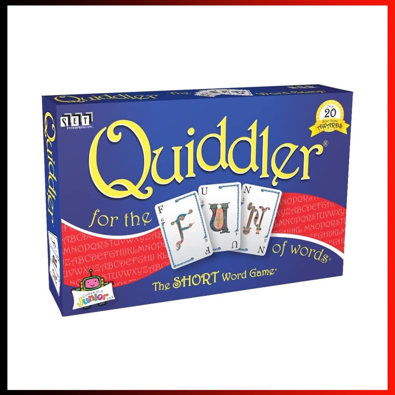 Card Game Quiddler Make Short Words With Cards to Win | Shopee Thailand