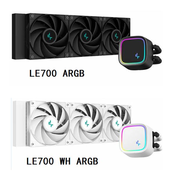 Deepcool GAMMAXX LE700 WH พัดลมระบายความร้อน CPU AIO ARGB 120 มม. 360 ...