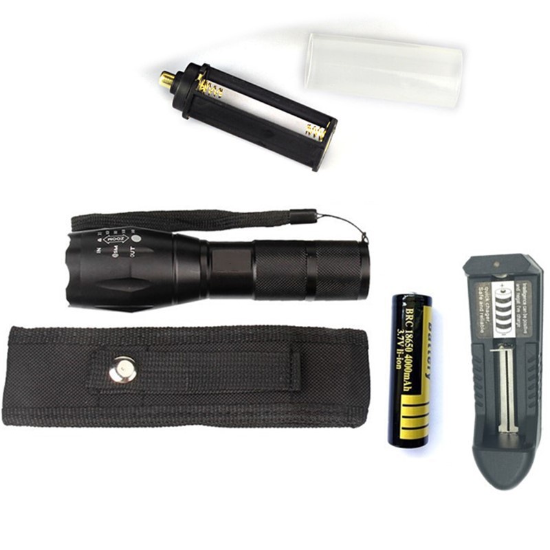 ขายดี ชุดไฟฉาย XML-T6 L2 A100 ขนาดเล็ก ซูมได้ ชาร์จไฟได้ | Shopee Thailand