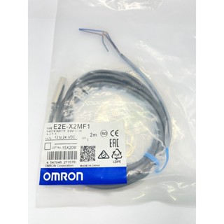 พร้อมส่ง E2E-X2MF1 2M - OMRON - Inductive proximity sensor - Ø8, Non-Flush, 2mm Sn, PNP-NO, 12 ...