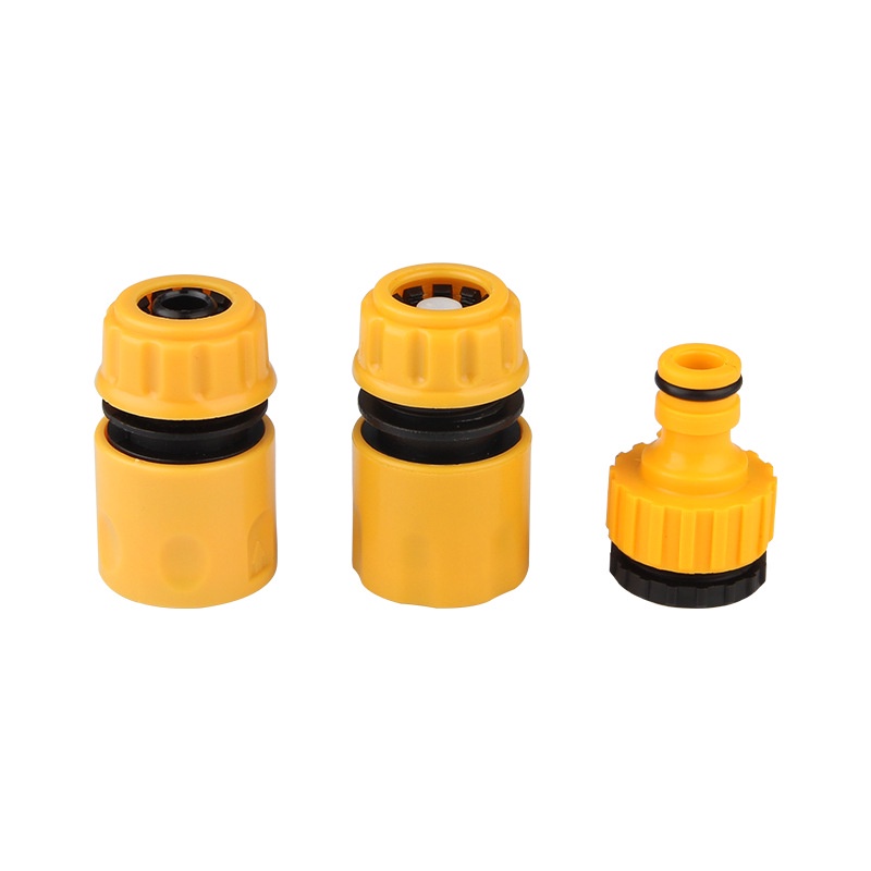 3Pcs/set Garden Water Pipe Connectors Kit Waterstop Connector Quick ...