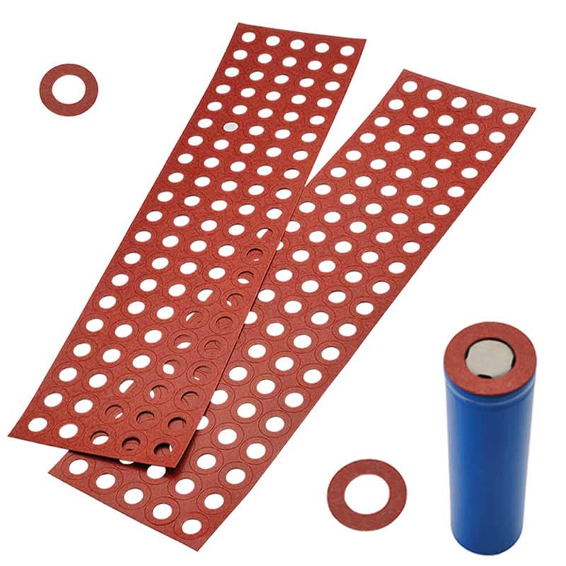 18650 Battery Insulator Insulation Ring Adhesive Cardboard Paper 200pcs ...