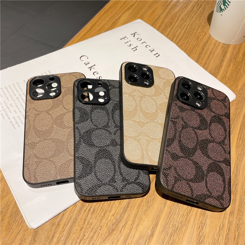 เคสป้องกันโทรศัพท์มือถือ พิมพ์ลาย Coach สําหรับ iPhone 14 Pro Max 14max 14plus 13 Pro Max X ...