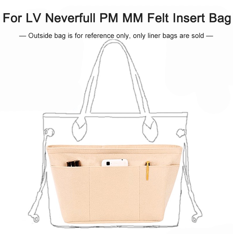 กระเป๋าถือ สําหรับใส่เครื่องสําอาง Neverfull PM MM เหมาะกับการพกพา ...
