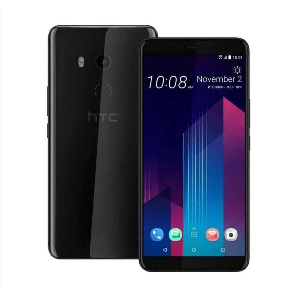 HTC U11 Plus U11+ โทรศัพท์มือถือปลดล็อค 4GB RAM 64GB ROM ลายนิ้วมือ NFC LTE โทรศัพท์มือถือ ...