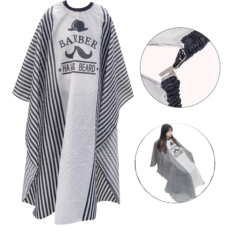 Salon Hairdressing Apron Cutting Hair Waterproof Cloth Haircut Salon ...