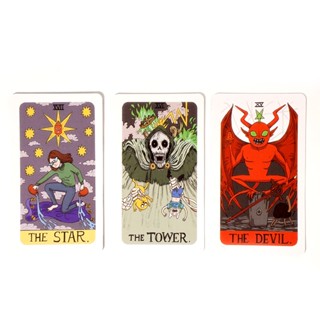 Adventure Time tarot Deck by Katherine Hillier 78-card deck Fortune ...