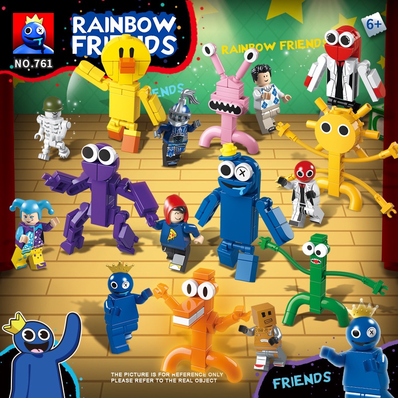 rainbow friends full Crown 761 compatible Lego rainbow friends Foreign ...