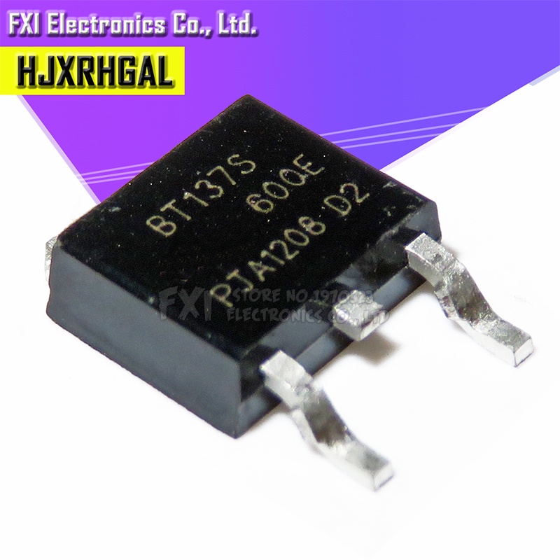 แผ่นไตรแอก BT137S-600E TO252 BT137S SMD TO252 BT137S-600 BT136S-600E ...