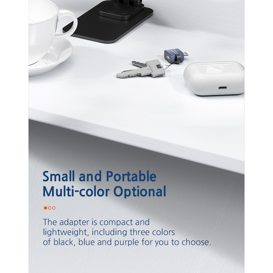 Toocki อะแดปเตอร์แปลง USB 3.0 Type-C OTG Micro เป็น Type C Type C เป็น ...