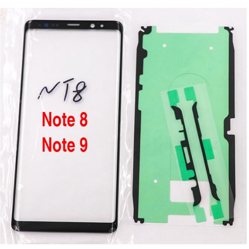 สําหรับ Samsung Galaxy Note 8 N950F Note 9 N960F หน้าจอสัมผัส LCD ด้านหน้า ด้านนอก เลนส์กระจก ...