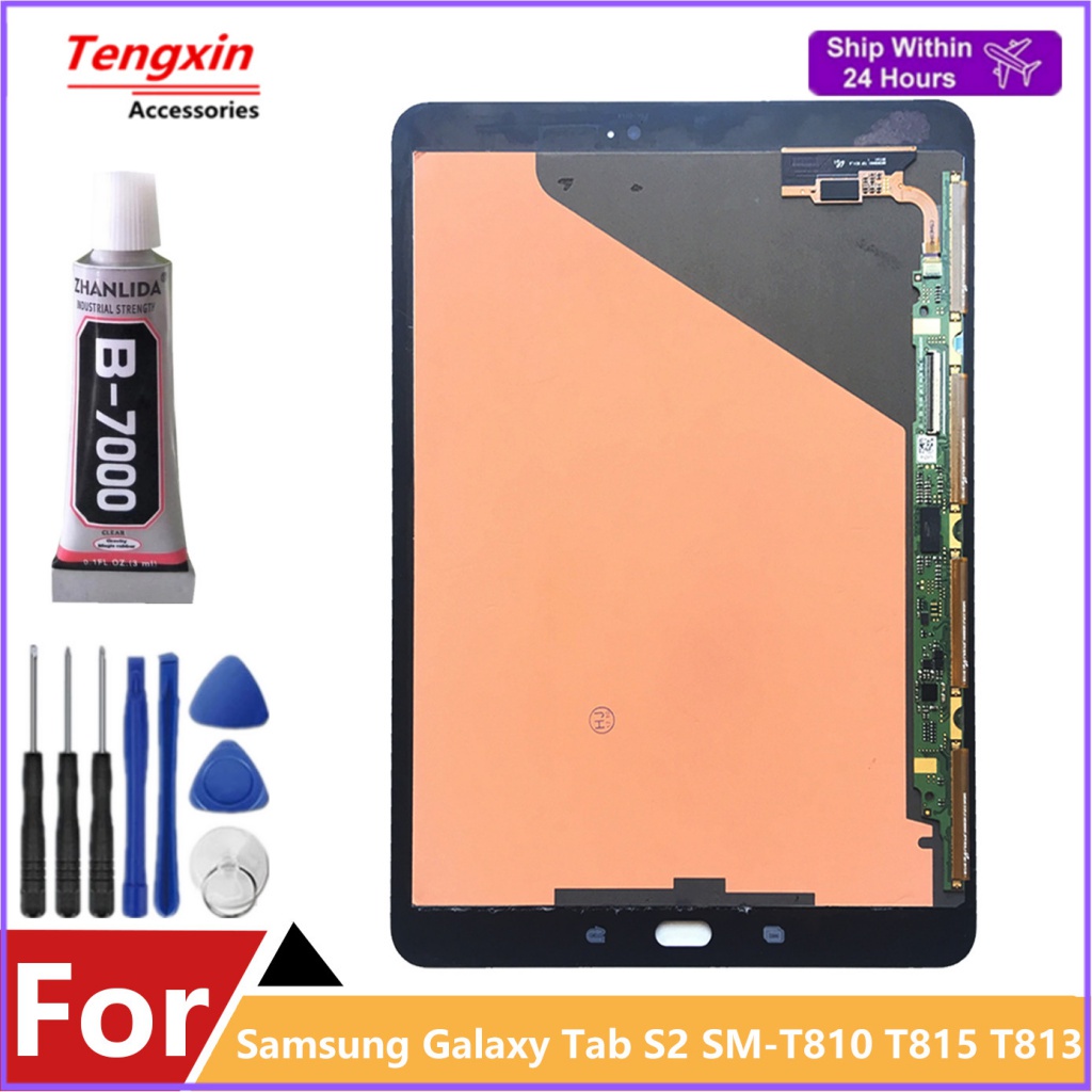 แผงหน้าจอสัมผัส LCD 9.7 นิ้ว แบบเปลี่ยน สําหรับ Samsung Galaxy Tab S2 SM-T810 T815 T813 | Shopee ...