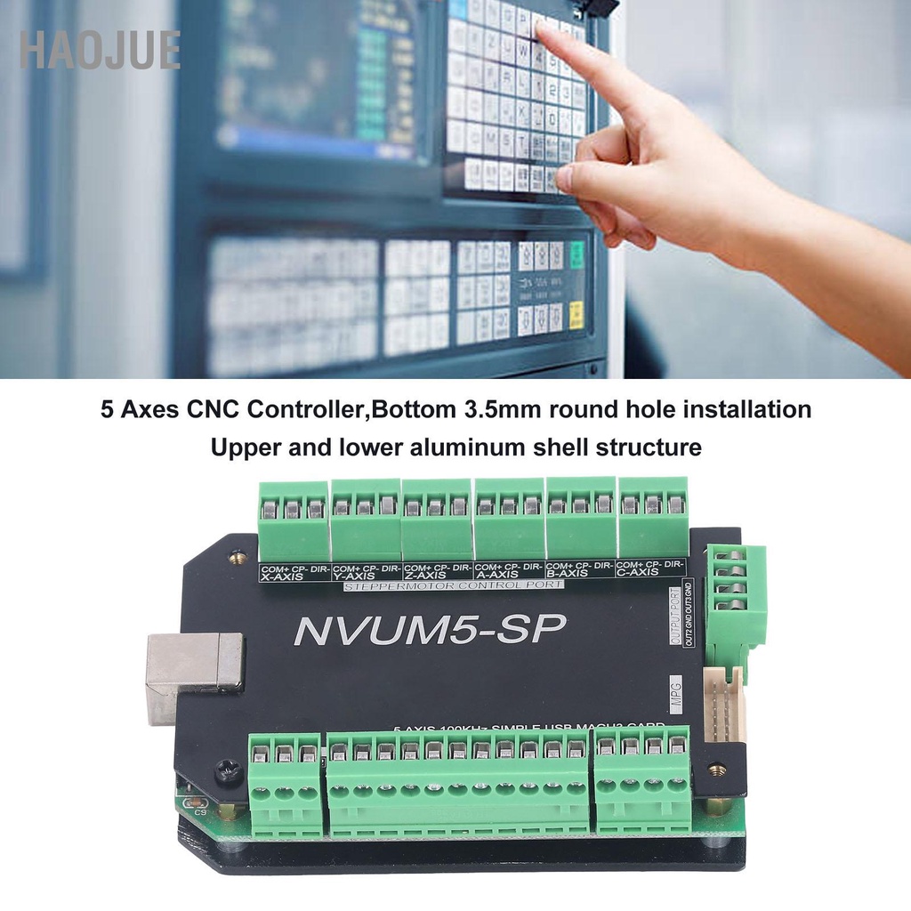 5 แกน CNC Motion Control Board เครื่องแกะสลัก USB แผงควบคุม 10 อินพุต 3 เอาต์พุต 18-32V | Shopee ...