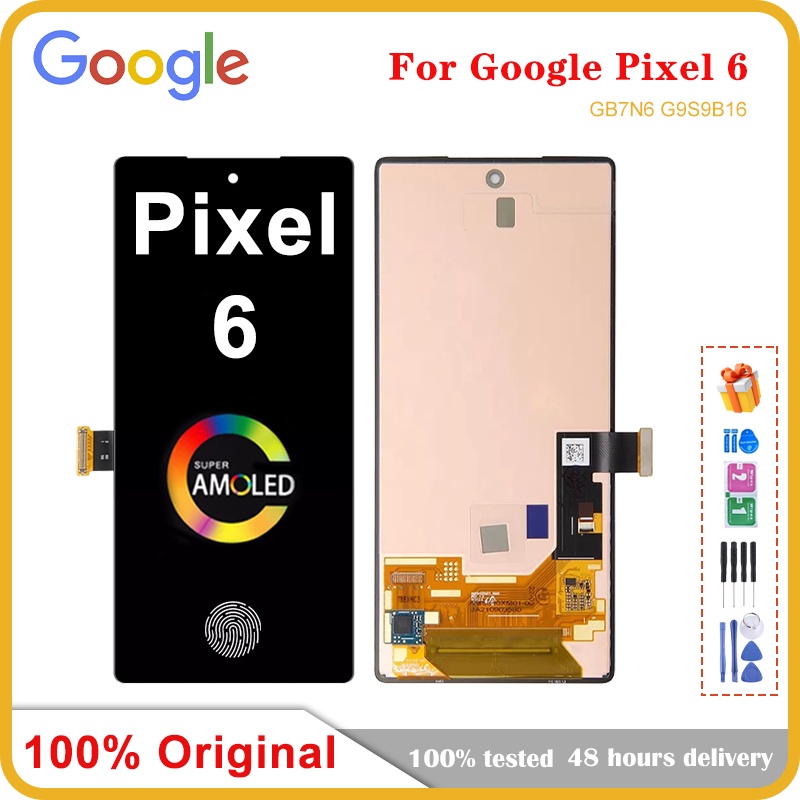 6.4 "; สําหรับ Google Pixel 6 จอแสดงผล LCD Touch Screen Digitizer ...