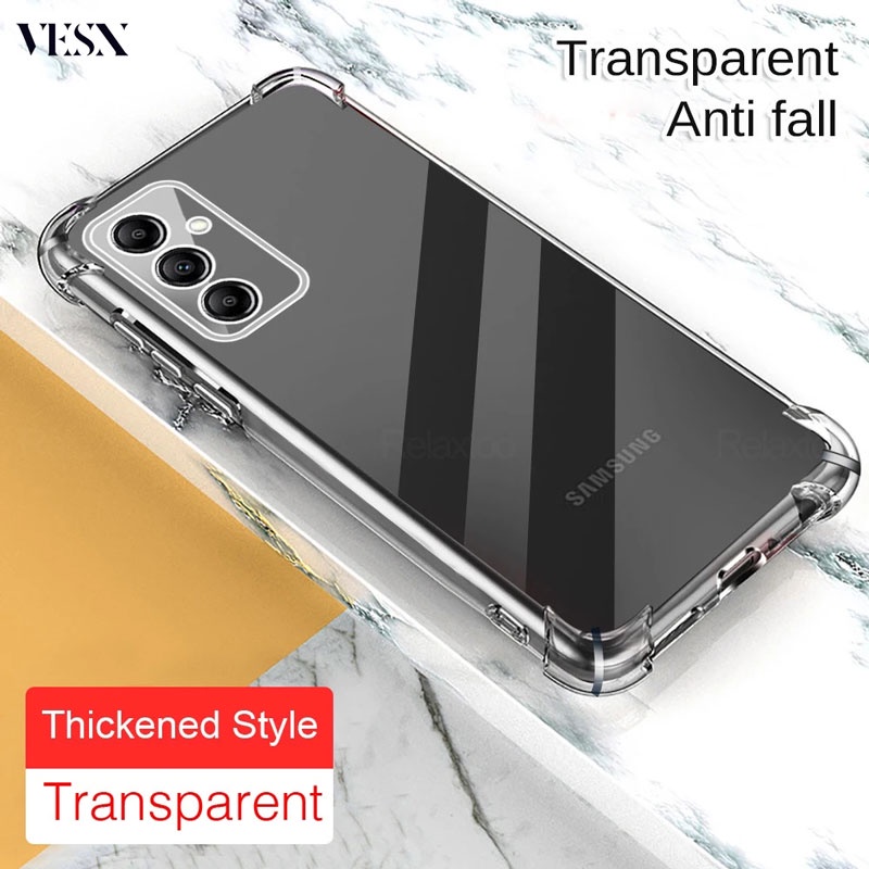 เคสใสกันกระแทกสำหรับ Samsung ss Galaxy A16 A15 A25 A35 A55 A06 A05 A05s A04 A04s A04e A14 A24 ...