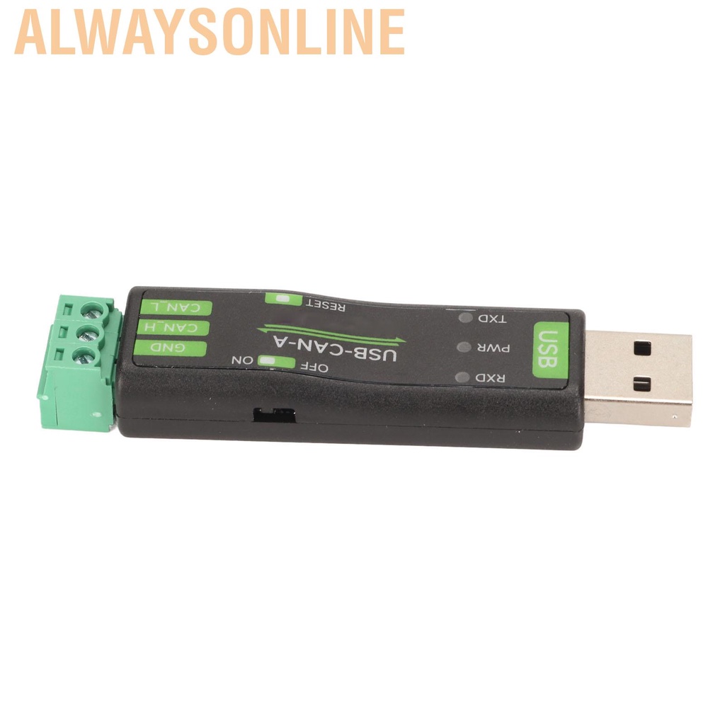 Alwaysonline USB to CAN Adapter 5kbps 1Mbps 4 Mode STM32F103 Chip Onboard TVS Analyzer for Bus ...