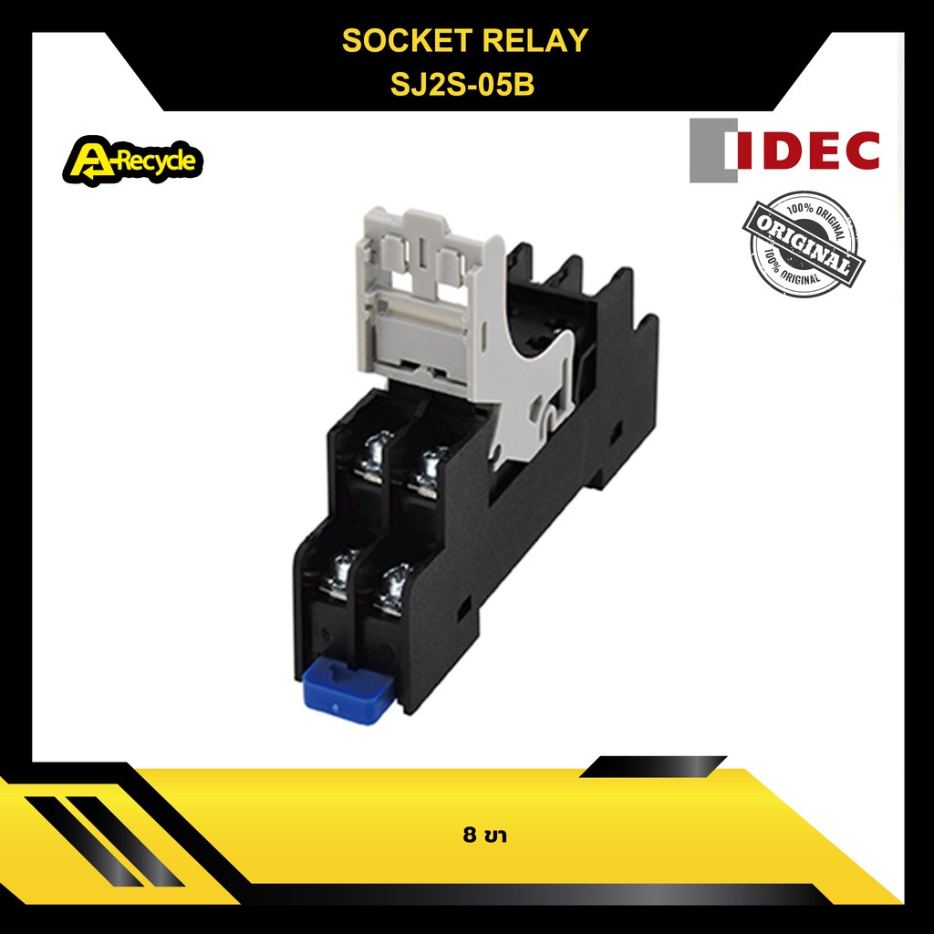 Relay IDEC RJ2S-CL-D24 24VDC 8A LED Indicator | Shopee Thailand