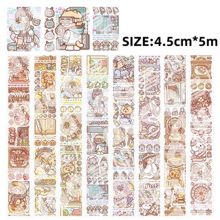 [Ready Stock] Small Mochi Paper Tape Sticker Whole Roll 5 Meters ...