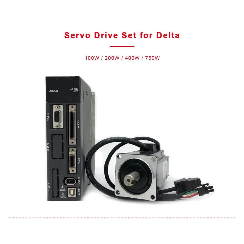 Yth Puraysit ชุดมอเตอร์เซอร์โว A2 Series 100W 200W 400W 750W ASD-A2 ...