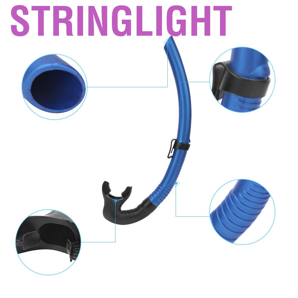 Stringlight Diving Breathing Tube Snorkeling Wet Underwater Swimming ...