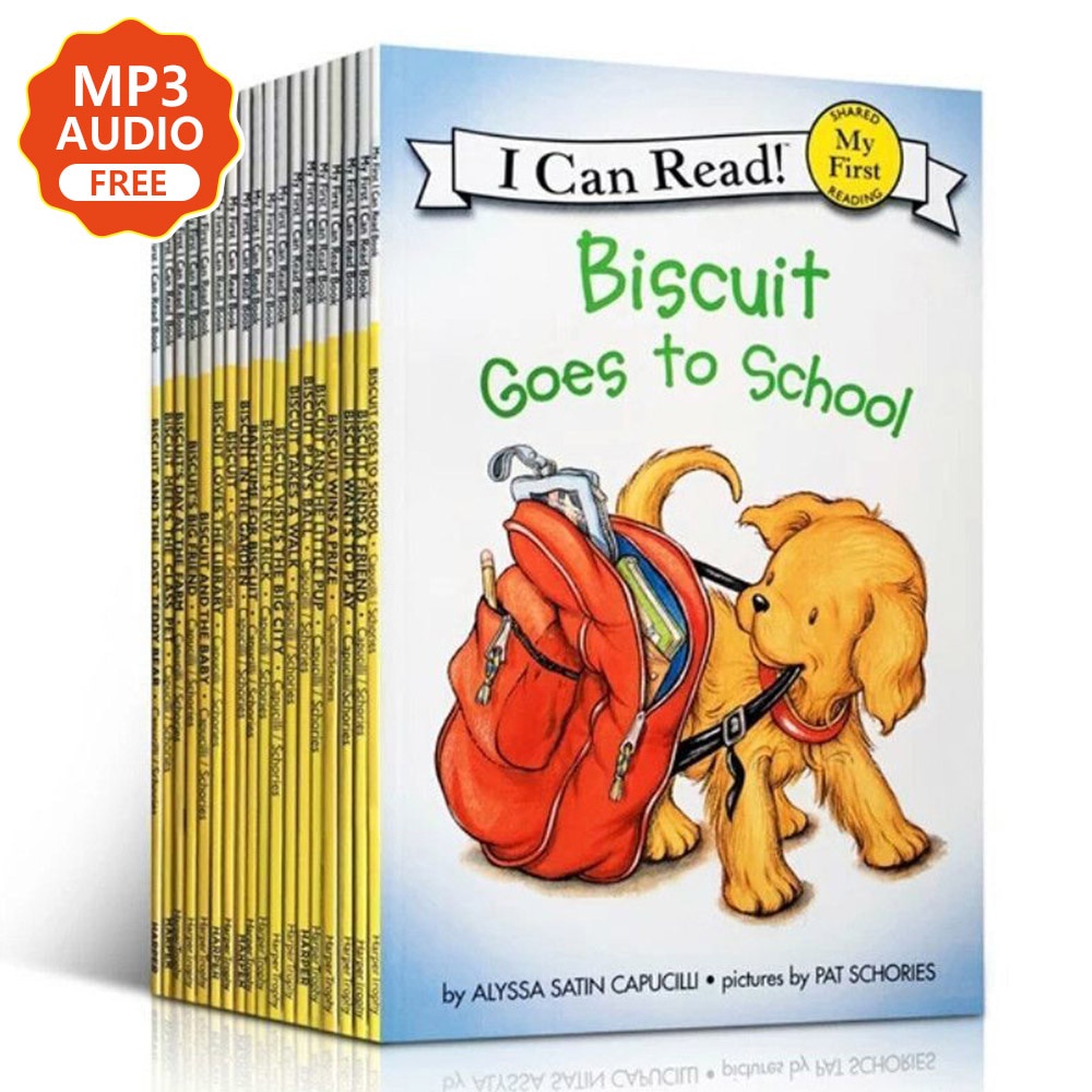 22 Books Biscuit Series English Books I Can Read Children Story Bedtime ...