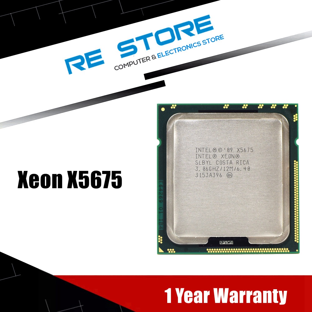โปรเซสเซอร์ CPU Intel Xeon X5675 3.06GHz 12M Cache Hex 6 SIX Core LGA ...