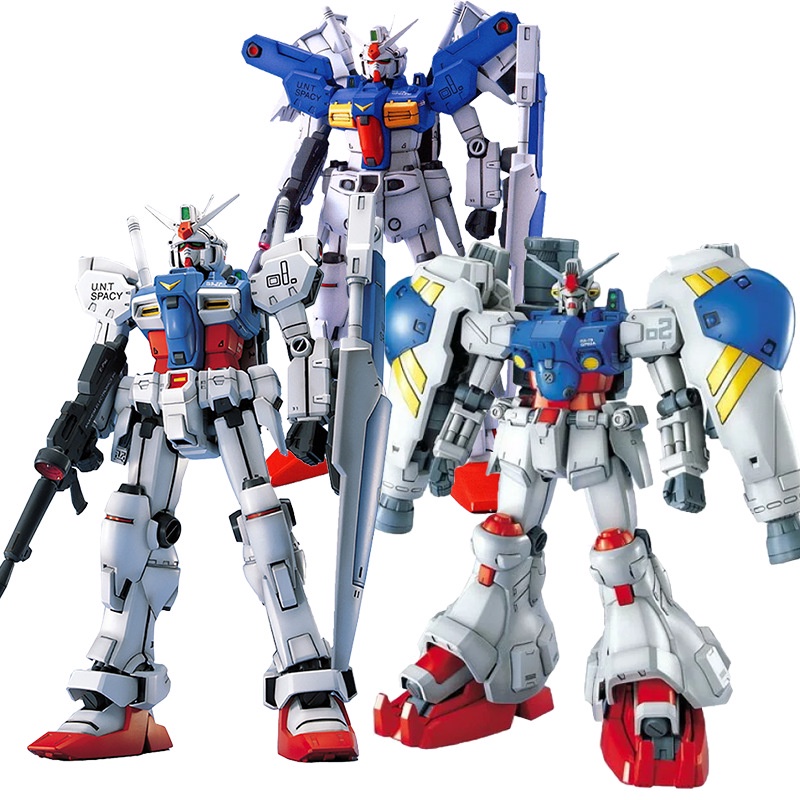 พร้อมส่ง Bandai ชุดประกอบ MG 1/100 GP01 Land Type GP02A Trial No. กัน ...
