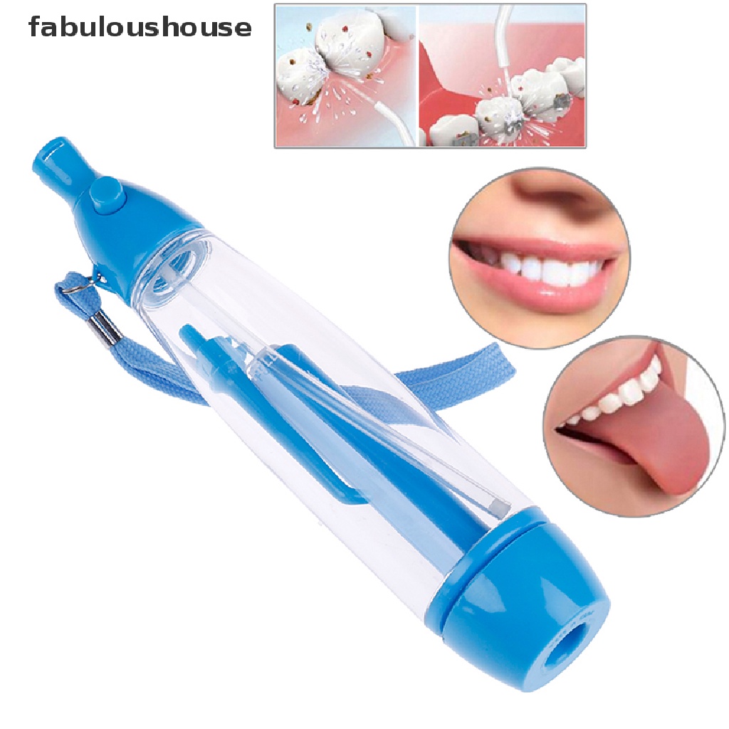 [fabuloushouse] Blue Portable Cordless Oral Irrigator Water Jet Flosser ...