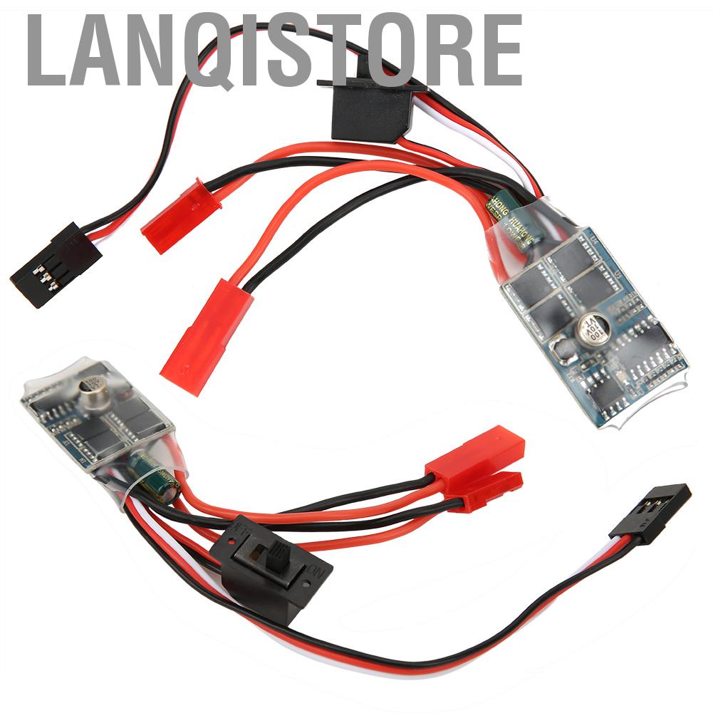 Lanqistore 30A ESC Replacement Accessory RC Car Parts Two Way Speed ...