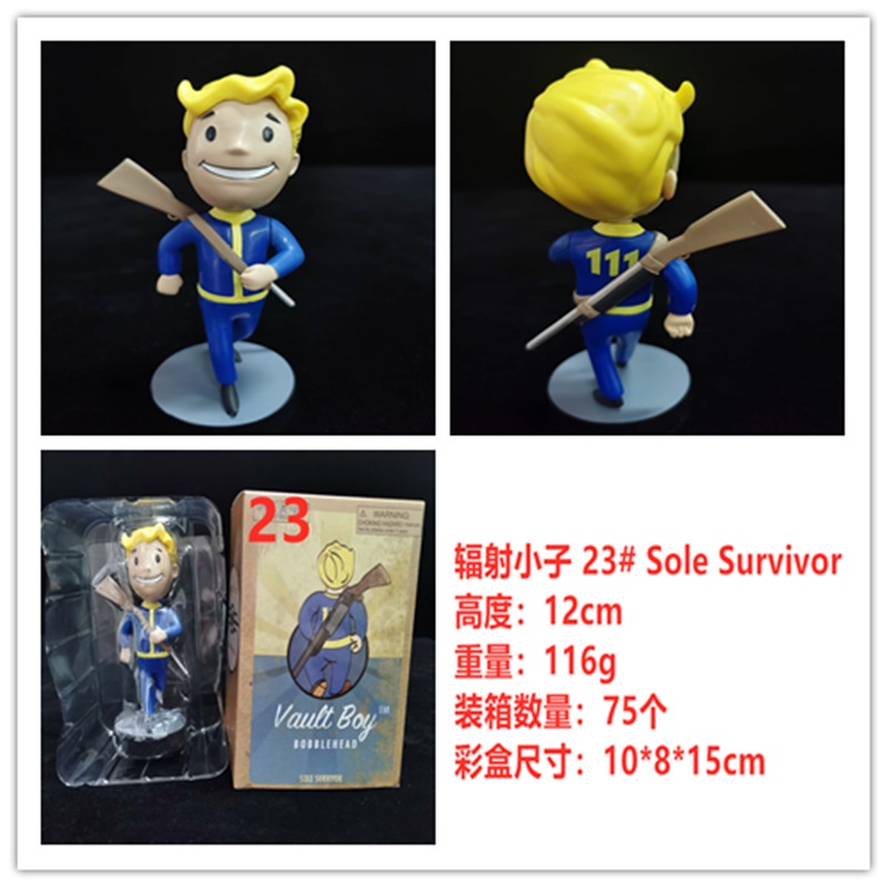 ตุ๊กตาเด็กผู้ชาย Send-Yunxiangshe fallout 7 Radiation Boys รุ่น 1 2 3 4 ...