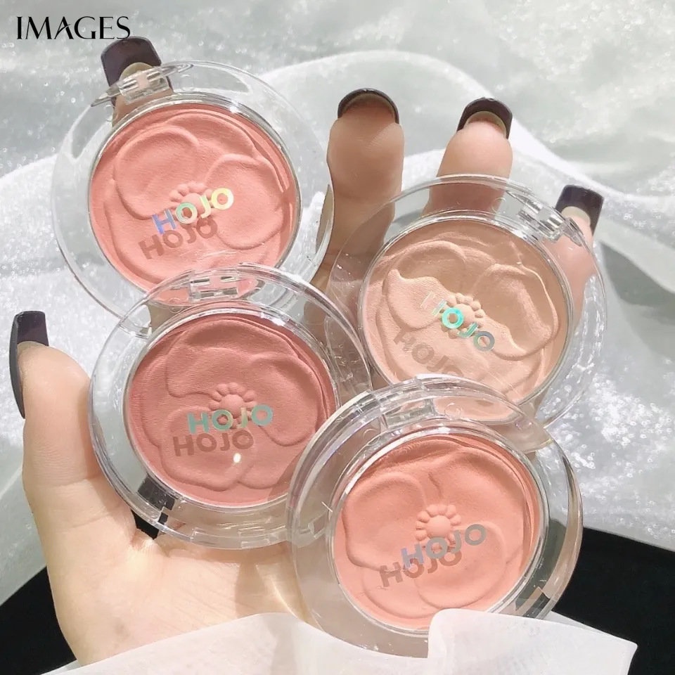 HOJO Camellia Emboss Blush นักเรียนหญิง Natural Nude Makeup ไม่ใช่ ...