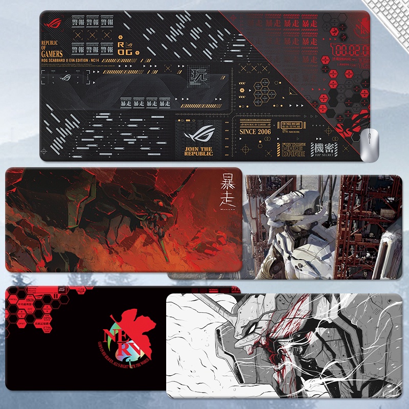 EVA Mouse Pad NEON GENESIS EVANGELION Gaming keyboard Pad Custom ...
