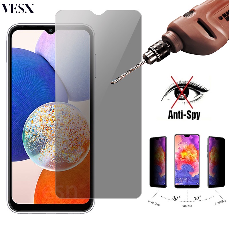 ฟิล์มกันแอบมอง ฟิล์มกันเสือก ฟิล์มกระจก Samsung ss Galaxy S24 S23 FE A55 A35 A15 A25 A05 A05s ...