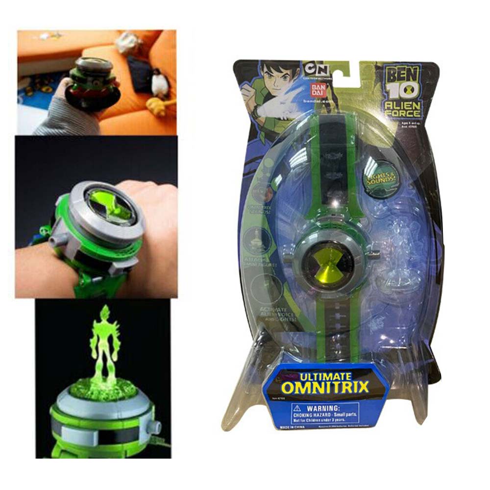 BEN 10 Ten Projector Watch Alien Force Omnitrix Illumintator Xmas Kid Toys Gift | Shopee Thailand