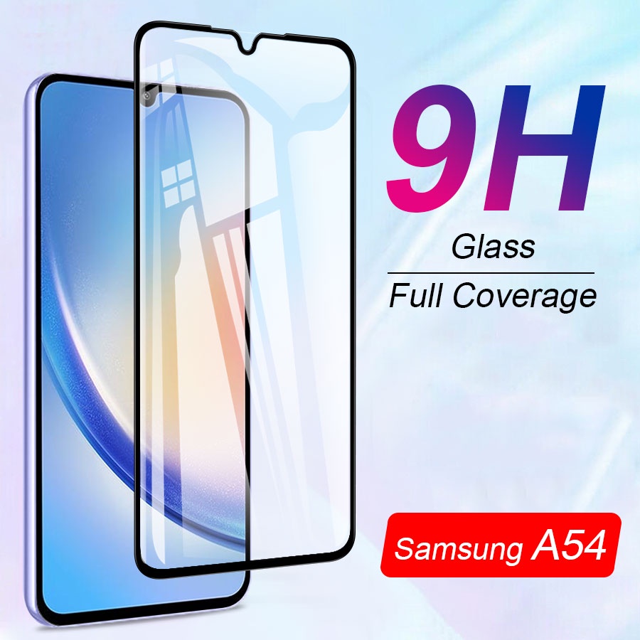 ฟิล์มกระจกนิรภัยกันรอยหน้าจอ HD แบบเต็มจอ สําหรับ Samsung Galaxy A55 A35 A25 A15 A05S A05 A54 ...