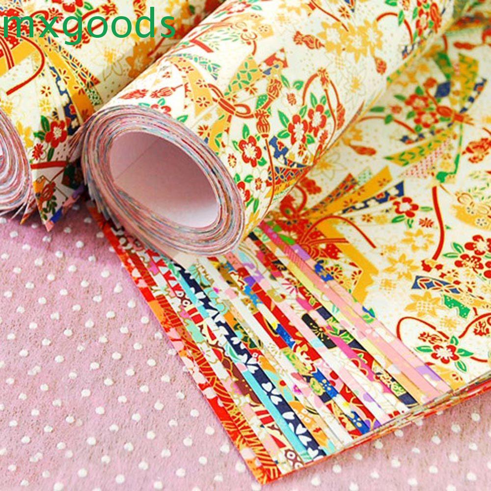 Mxgoods กระดาษโอริกามิลายดอกไม้ 20 ชิ้น / แพ็ค | Shopee Thailand