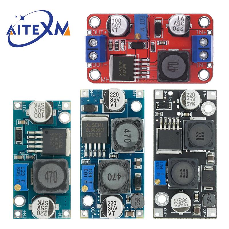 Xl6009 XL6019 (อัพเกรด) โมดูลแปลงพาวเวอร์ซัพพลาย Dc-Dc 20W 5-32V เป็น 1 ...