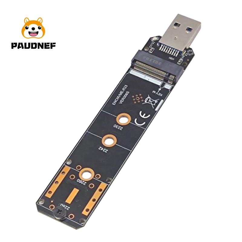 USB3.2 GEN2 10Gbps To NVME Protocol M.2 Hard Disk Box To a Port Realtek ...
