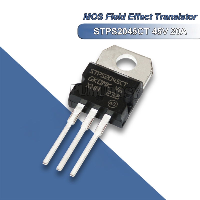 ชิปเซ็ต STPS2045CT TO-220 STPS2045 45V 20A 10 ชิ้น | Shopee Thailand