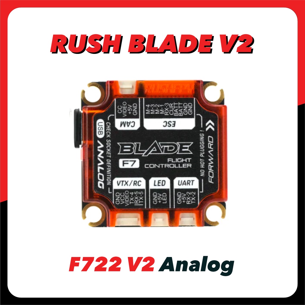 [FC & STACK 30x30] BLADE FC F722 V2 & ESC 50A SPORT Analog & Digital ...