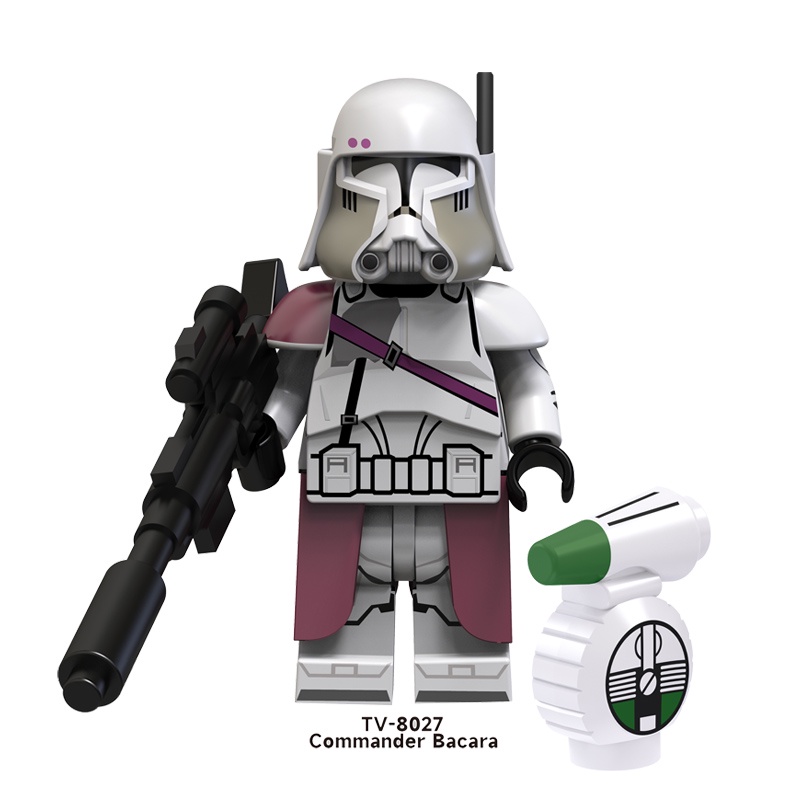 ของเล่นตัวต่อฟิกเกอร์ Space Wars Wrecker Clone Trooper Commander Cody ...