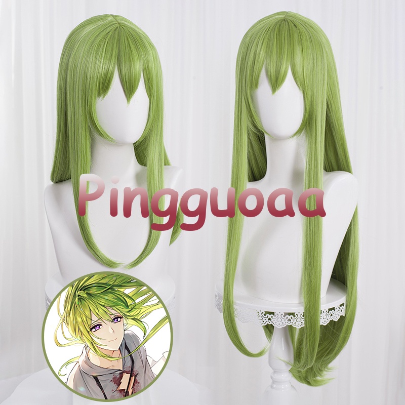 Manmei Fate/Grand Order Enkidu Wig Cosplay Code Geass C.C. Green 80cm ...