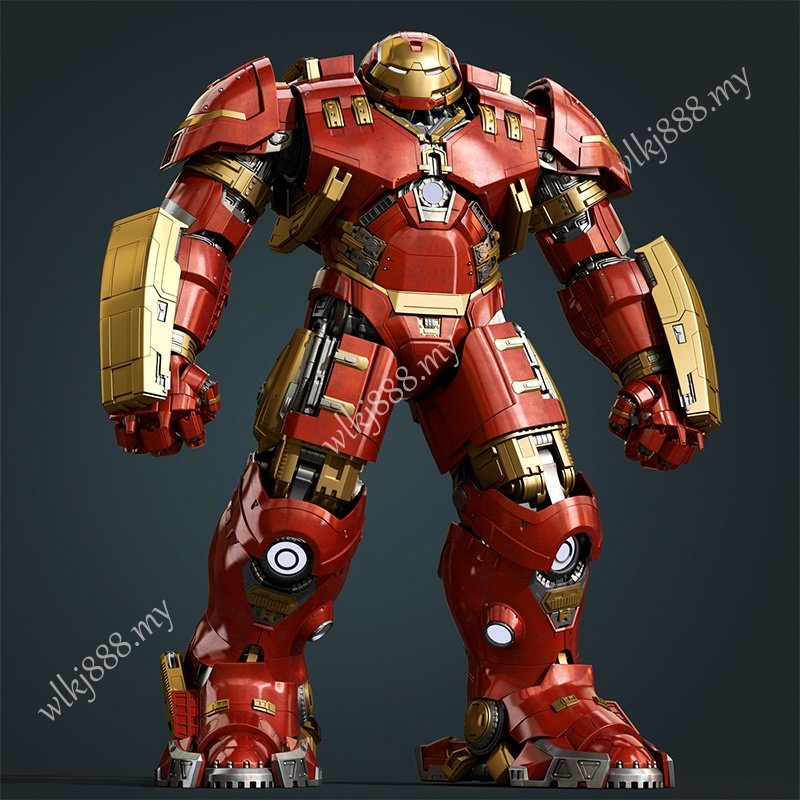 ฟิกเกอร์ Avengers Iron Man Hulkbuster 17 ซม. พร้อมไฟ LED ของเล่นสําหรับเด็ก | Shopee Thailand
